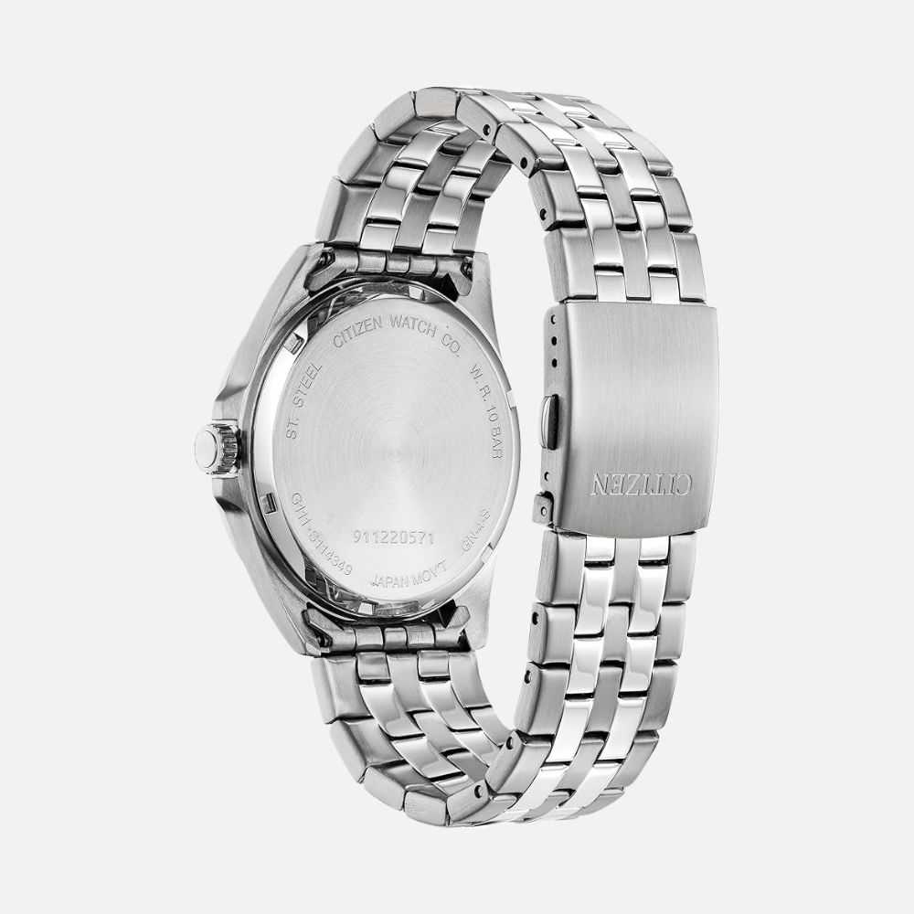 Citizen Citizen BI5050-54E Mens Quartz Black Dial Stainless Steel Watch ...